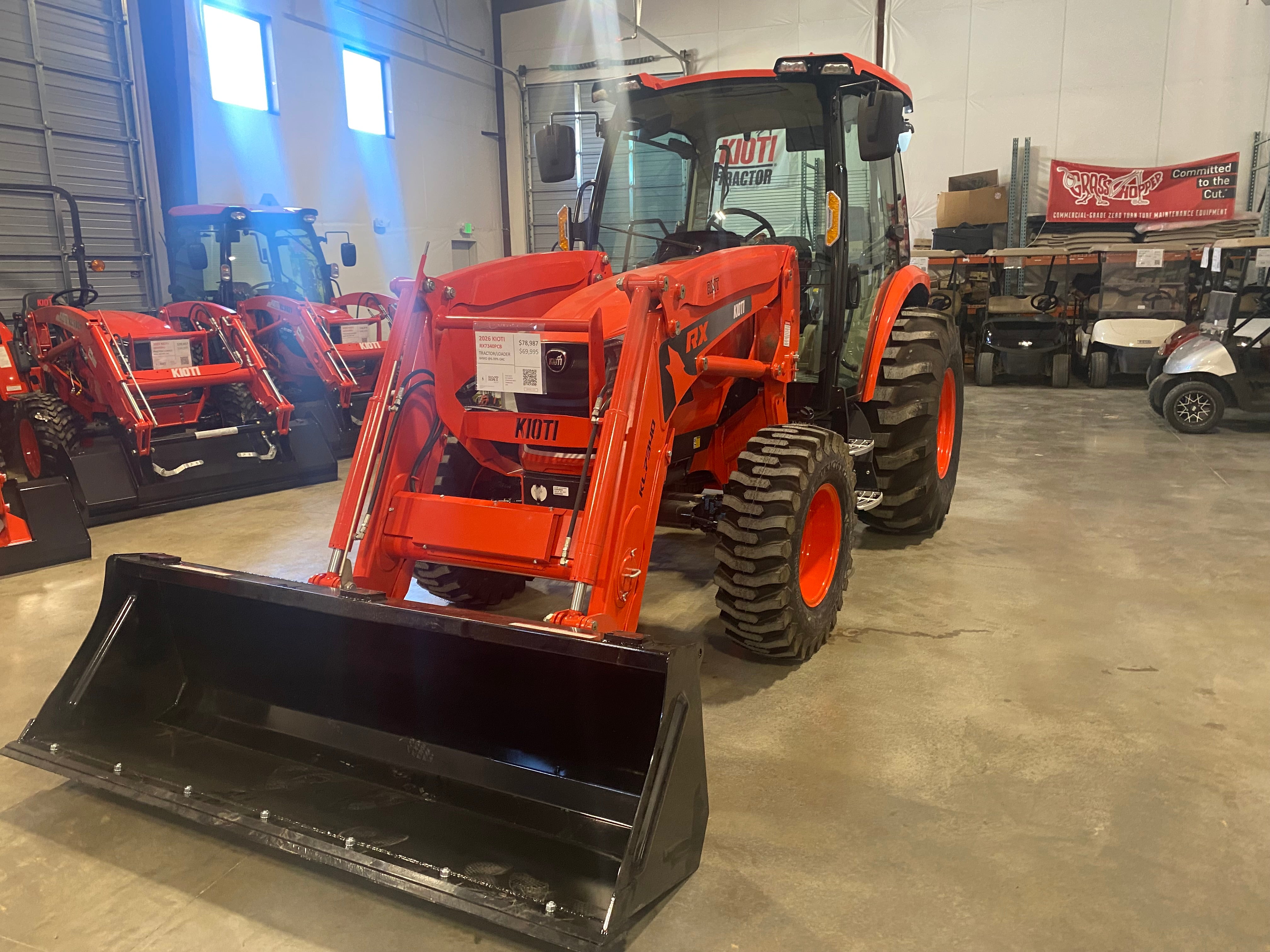 2026 KIOTI RX7340PCB CAB TRACTOR **0% FINANCING AVAILIBLE** – RMT Equipment