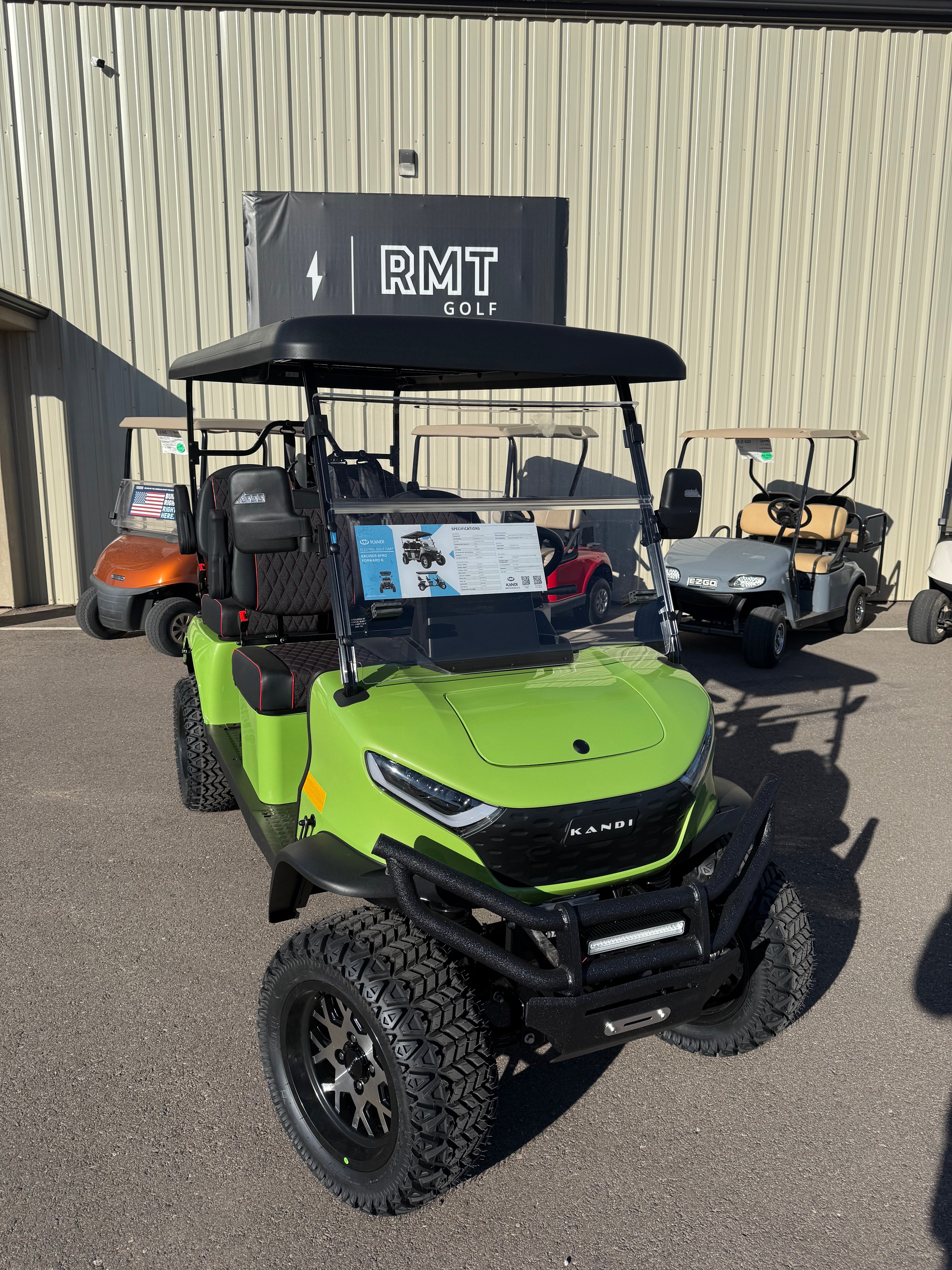 New 2026 Kandi Kruiser 4Pro Forward-B Lithium Golf Cart – RMT Equipment