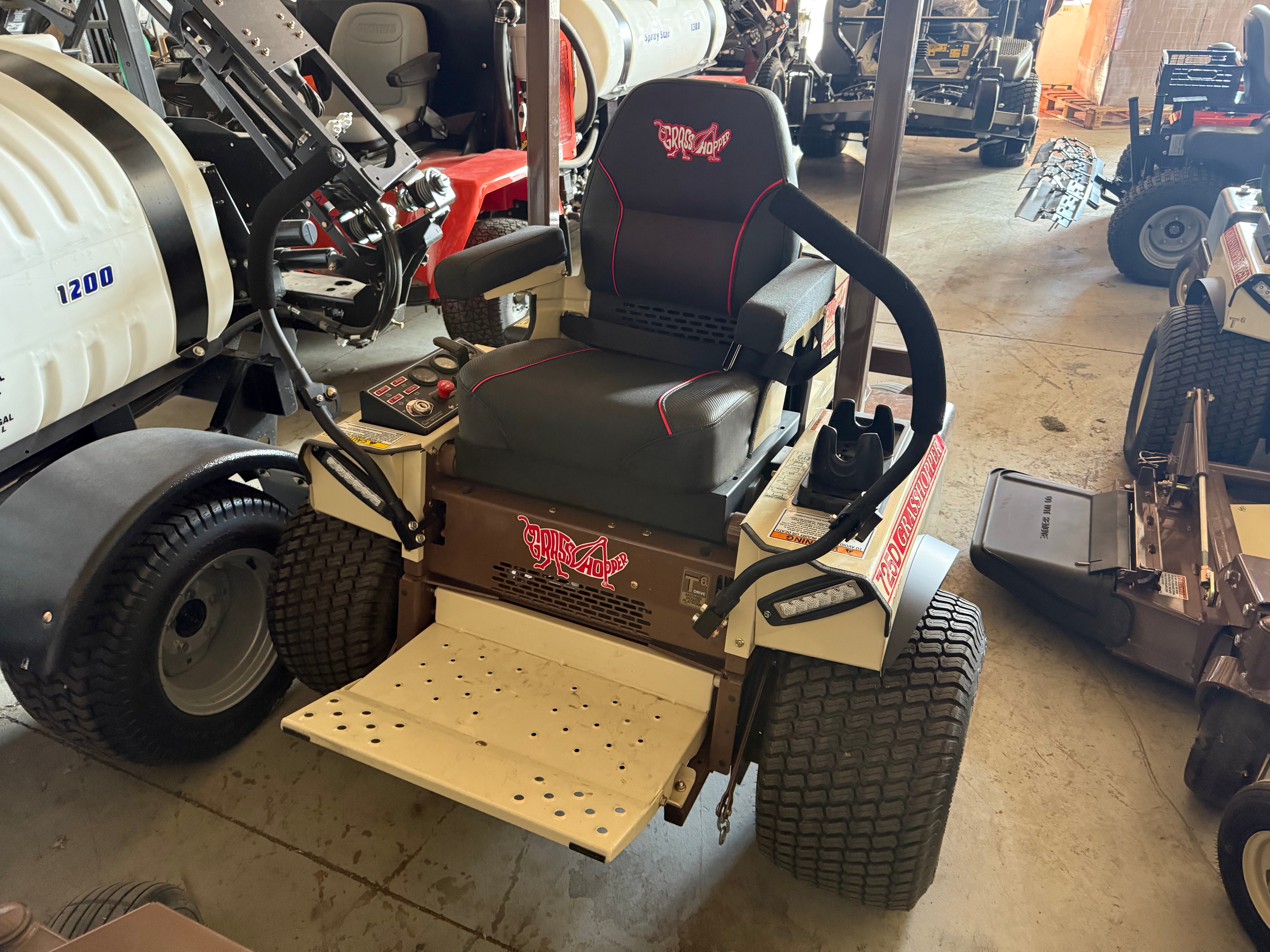 Grasshopper 725DT with 25 HP Diesel Engine & Hydraulic Deck Lift – RMT ...