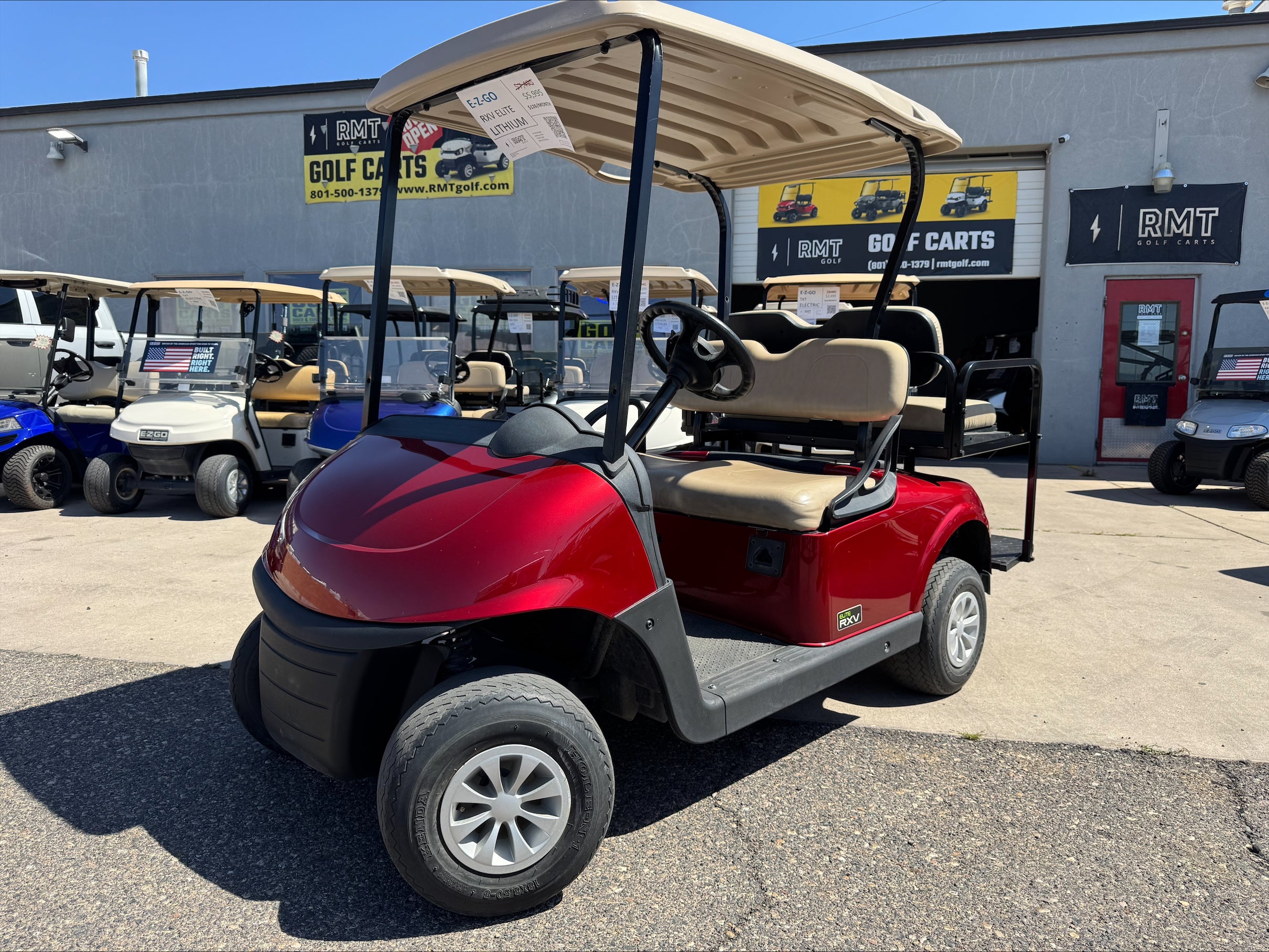 2019 EZGO RXV Golf Cart | St George | RMT Equipment